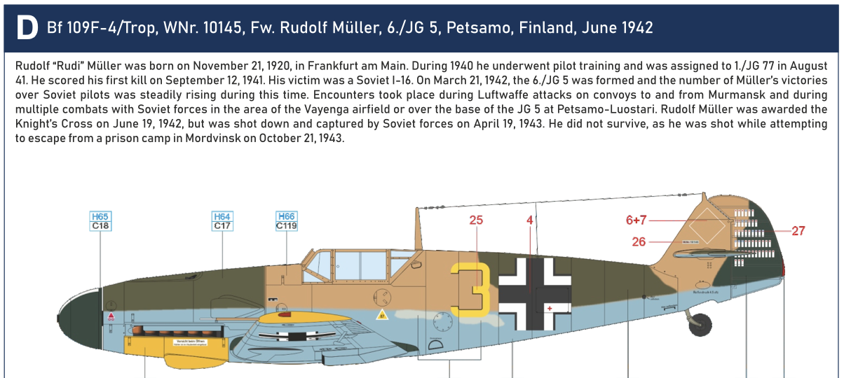 Eduard 1/48 Bf 109F-4 "High North" - Messerschmitt Bf 109 STGB ...